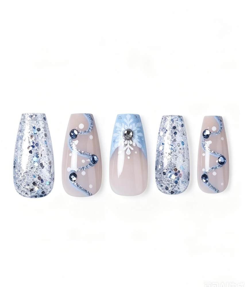 Glitter Press On Nails Collection | Reusable False Nails